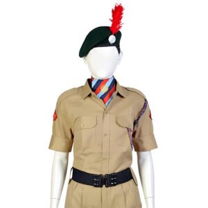 Girls NCC Ceremony Uniform – dresscodeclothing.in