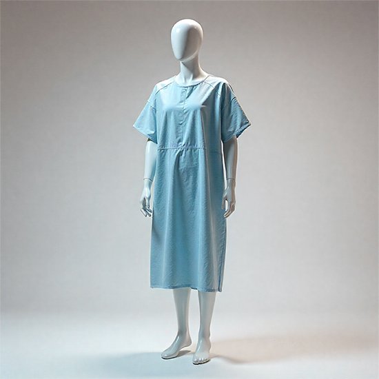 Hospital Patient Pure Cotton Unisex Gown – Medium – dresscodeclothing.in